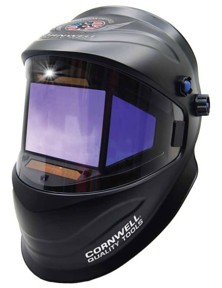 Cornwell Tools Digital Variable Shade Panoramic View Welding Helmet ...